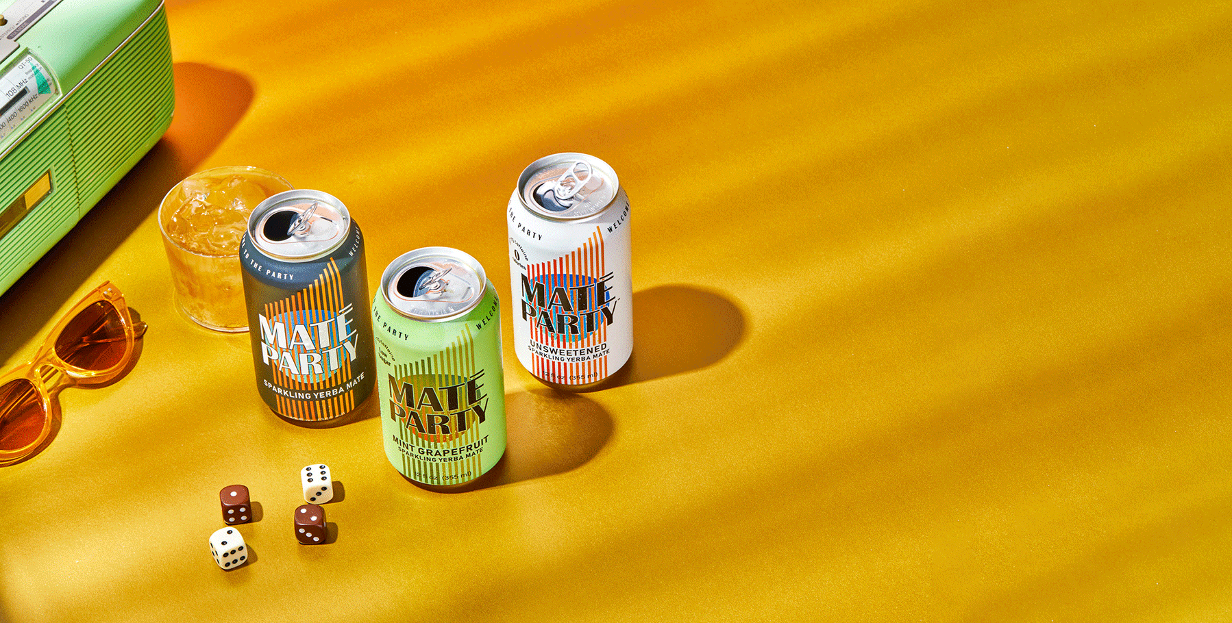 Sparkling Yerba Mate in a Can - Low sugar, healthy energy drink – Maté ...